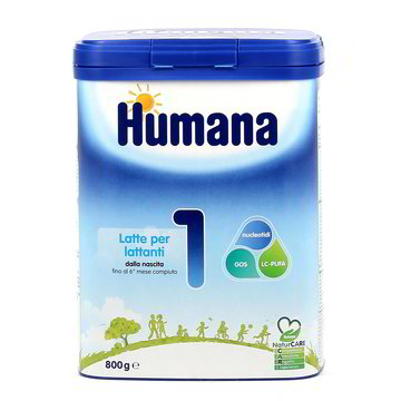 LATTE IN POLVERE 1 PER LATTANTI HUMANA 800 g in dettaglio | Dem Spesa ...