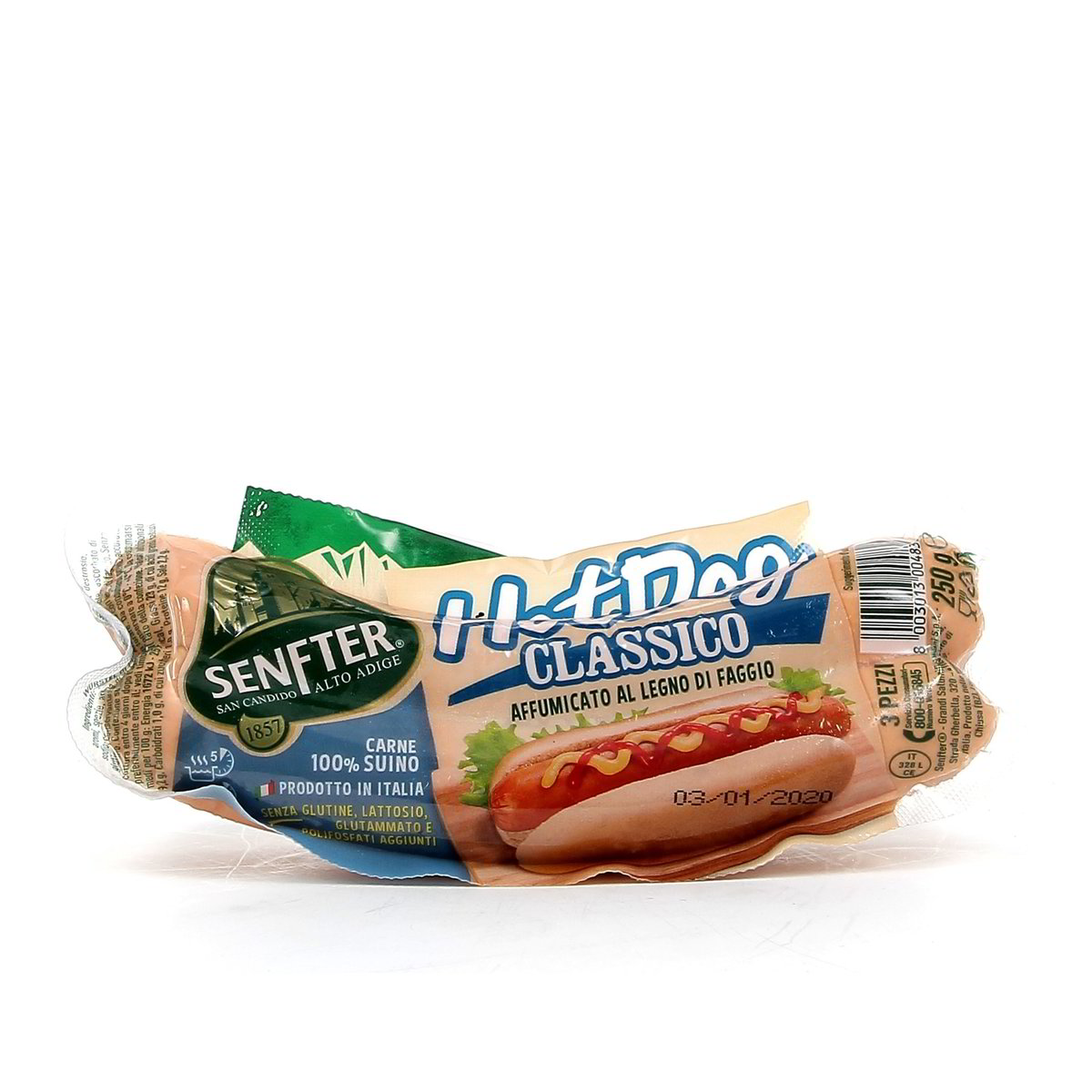HOT DOG CLASSICO SENFTER 250 g in dettaglio | Dem Spesa Online
