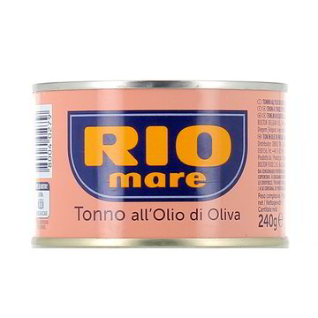 TONNO ALL'OLIO DI OLIVA RIO MARE 240 g - sgocciolato 156 g in dettaglio ...
